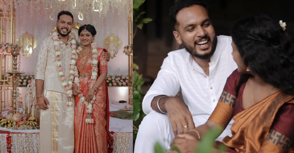 Vlogger Karthik Surya marries Varsha in intimate ceremony | Onmanorama