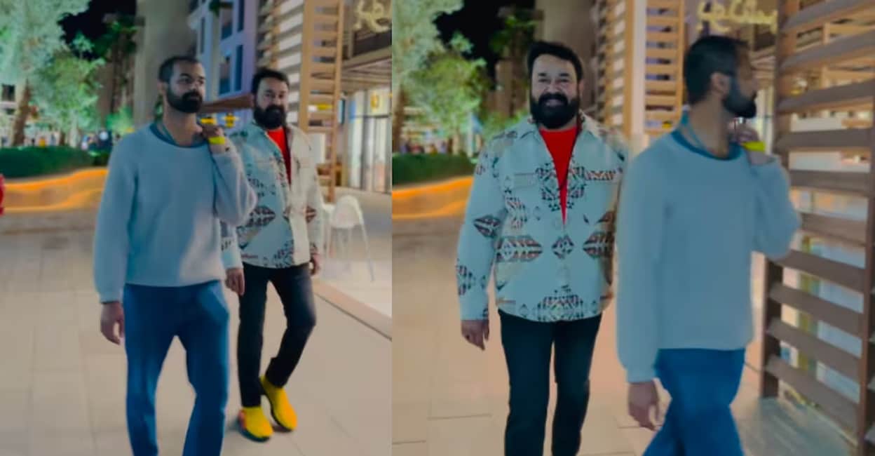 Rare clip of Mohanlal and Pranav together wins over fans online ...
