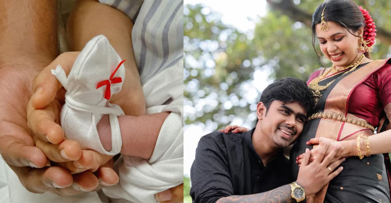 It's a baby boy: Diya Krishna and Aswin become parents | Onmanorama