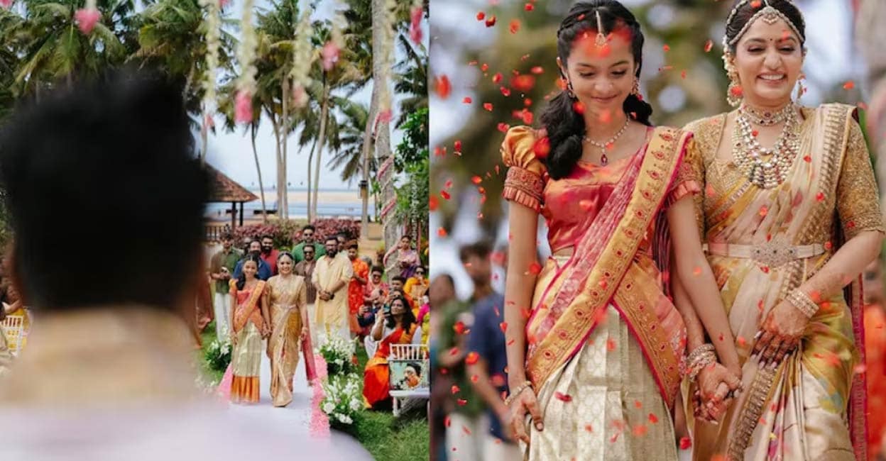 Arya and Sibin tie the knot in daughter Kushi’s presence | Onmanorama