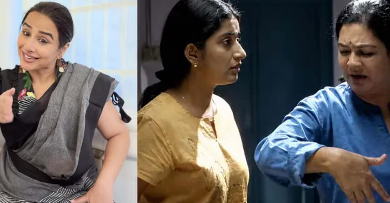 Vidya Balan recreates Urvashi’s famous ‘Kadukuvara’ scene from ...