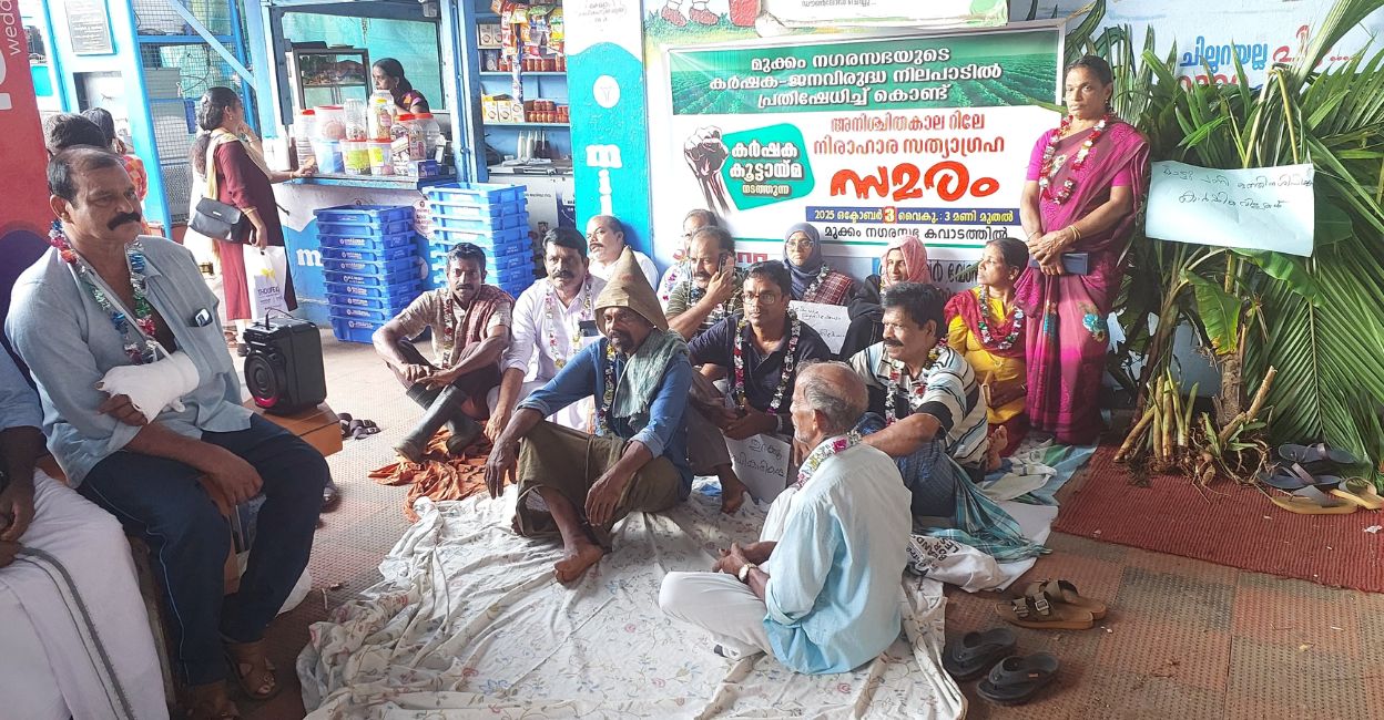 Farmers on hunger strike as wild boar menace grows in Mukkam, demand ...