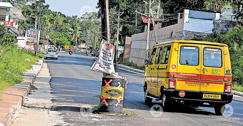 Electric poles in middle of newly tarred roads in TVM sparks safety ...