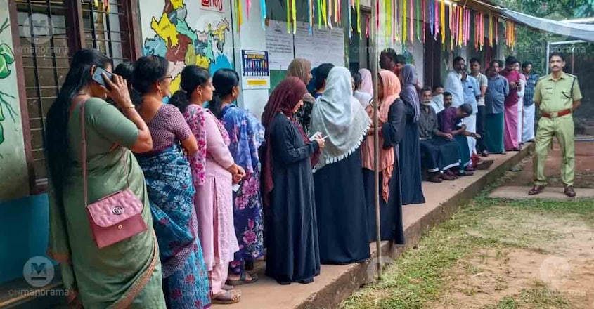 Kerala local body polls: Phase 2 concludes with 76.08% voter turnout ...