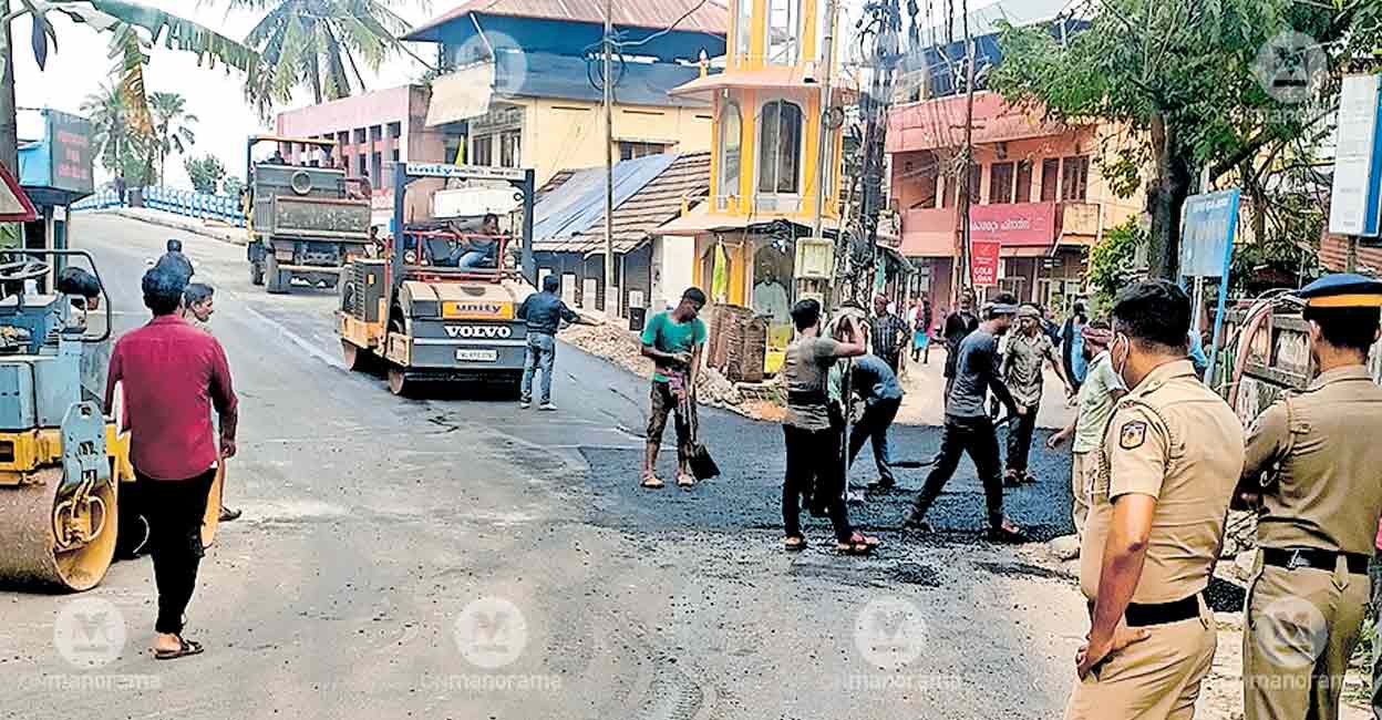 Tarring of Konathattu bridge completed after years of delay | Kerala ...