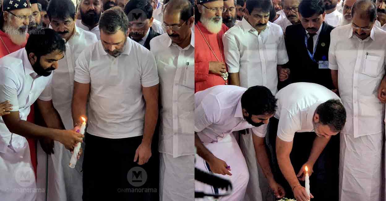 Puthuppally remembers Oommen Chandy on 2nd anniversary, Rahul Gandhi ...