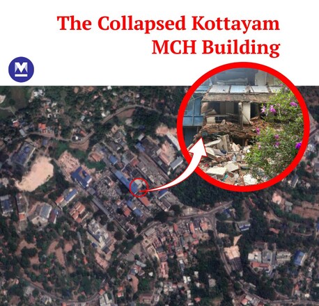 Kottayam Medical College building block collapse: One dead, 3 injured ...