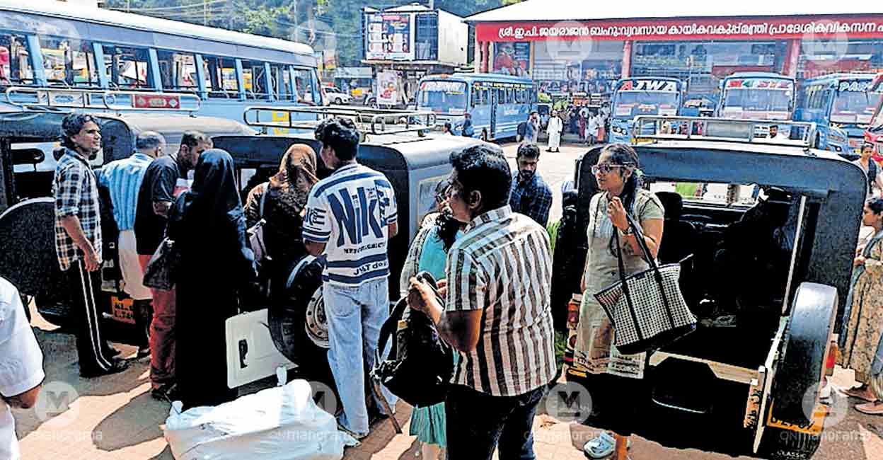 Students and commuters hit hard by bus strike in Kannur | Kerala ...