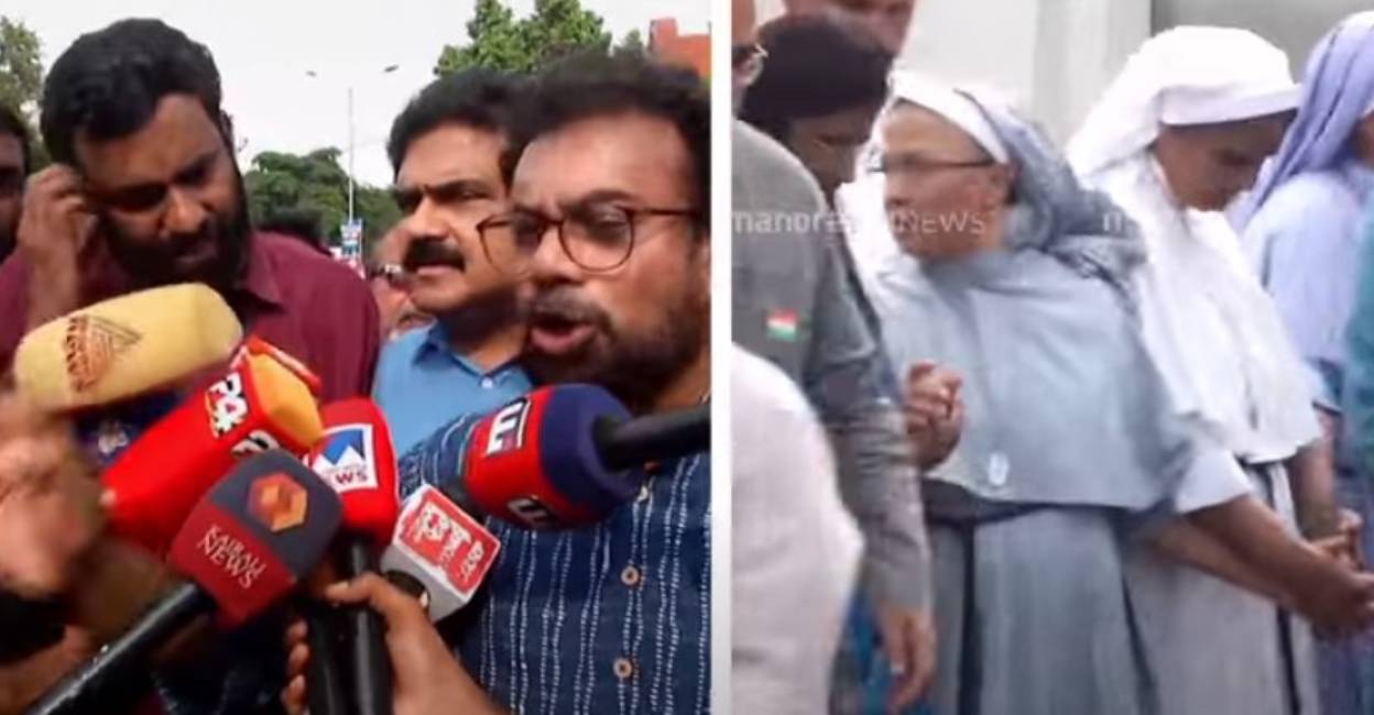 BJP's double face exposed, say LDF, Congress MPs after Kerala nuns' release from Chhattisgarh jail