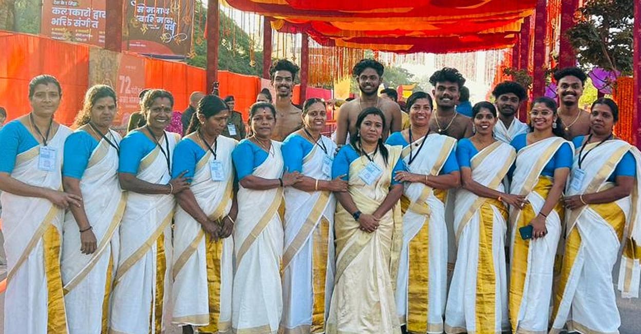 Kerala comrade's son performs chenda at Gujarat's Somnath Temple, gets ...