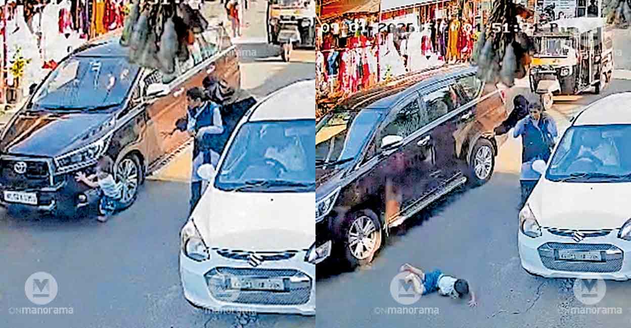 An alert car driver saves the life of a six year old, incident in ...