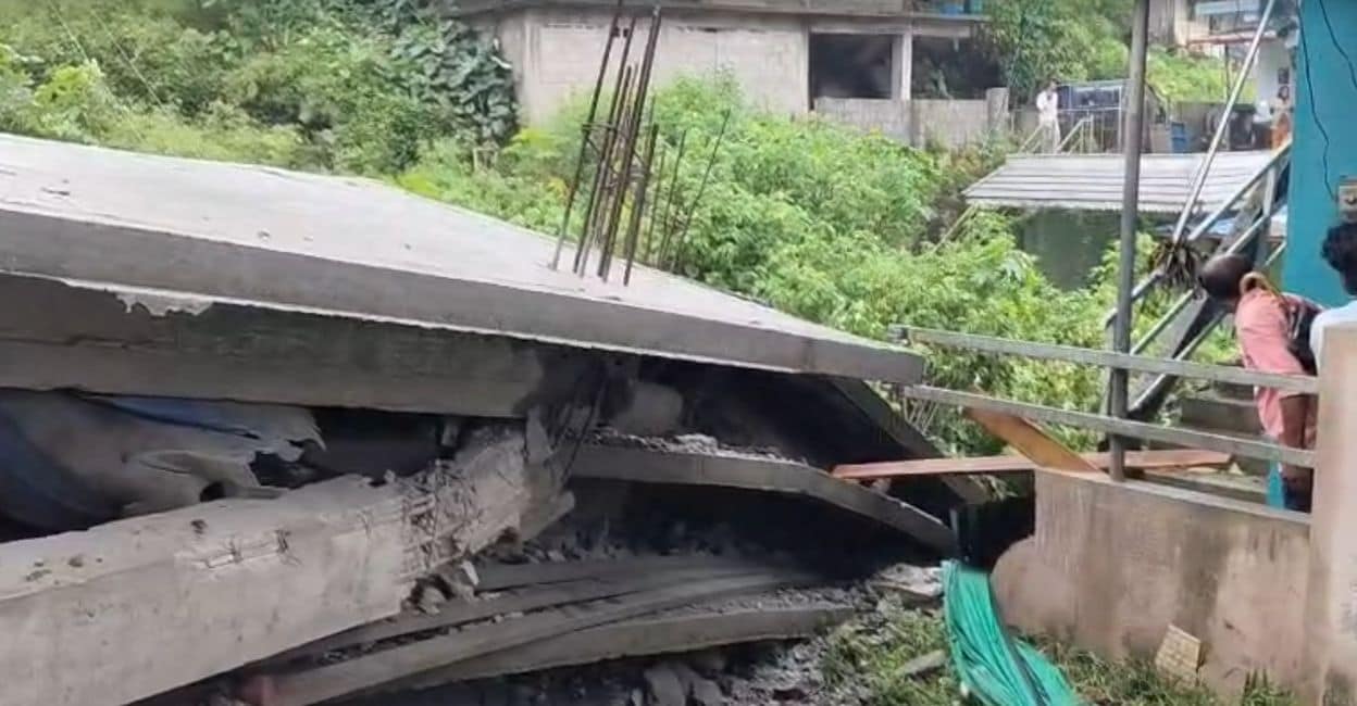 Five-storey building under construction collapses in Idukki; no ...