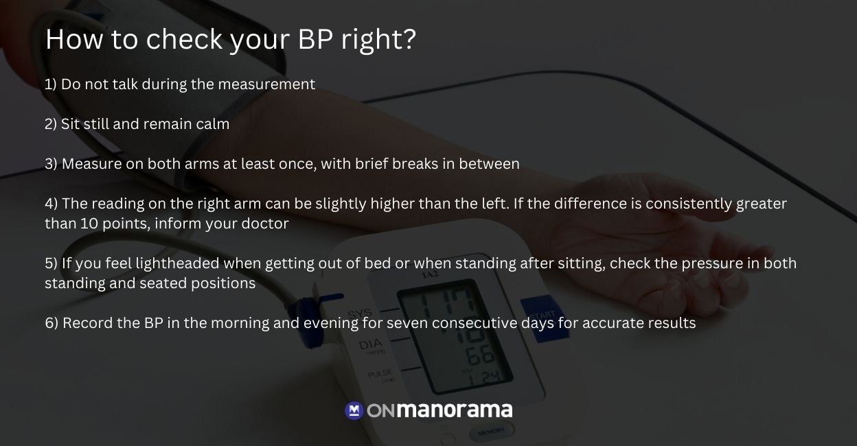 Which arm to check your blood pressure on? Step-by-step guide for ...