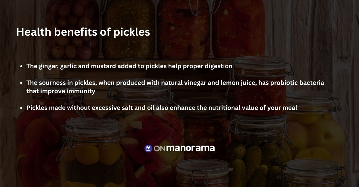 Savour the tang, skip the risks: How to eat pickles right this Onam ...