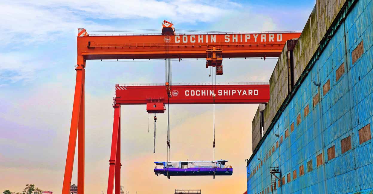 Cochin Shipyard wins over ₹2,000 cr order to build six feeder container ...