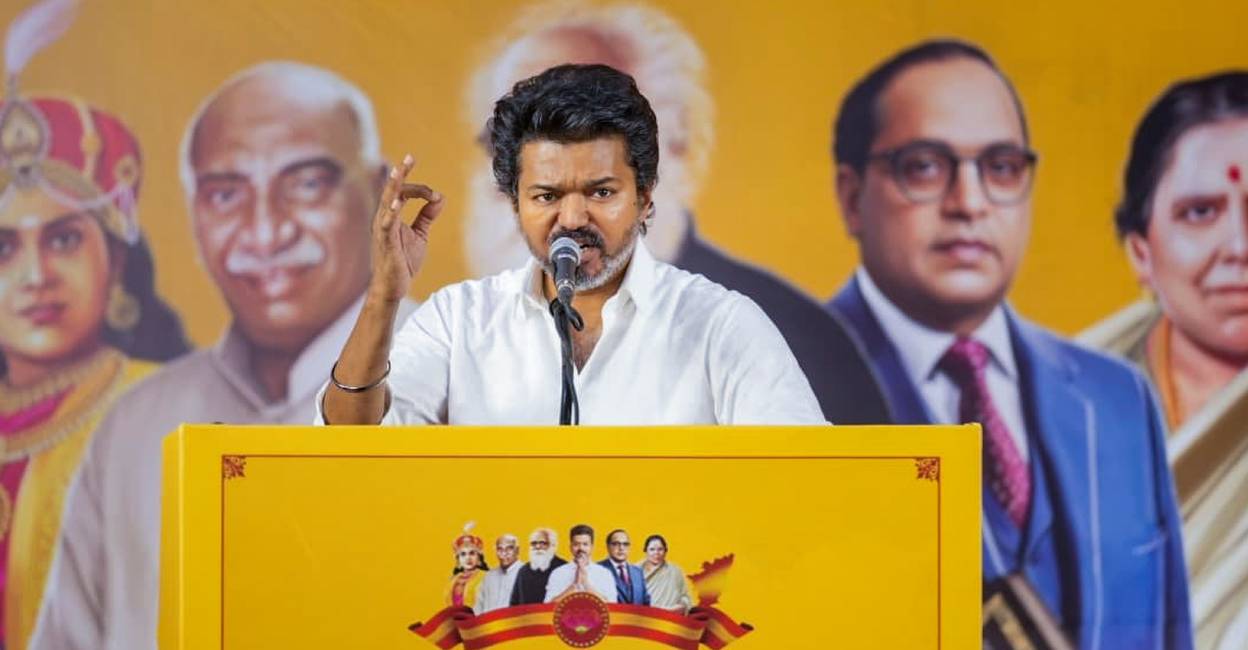 'Whistle' symbol in hand, Vijay's TVK gears up for Tamil Nadu polls ...