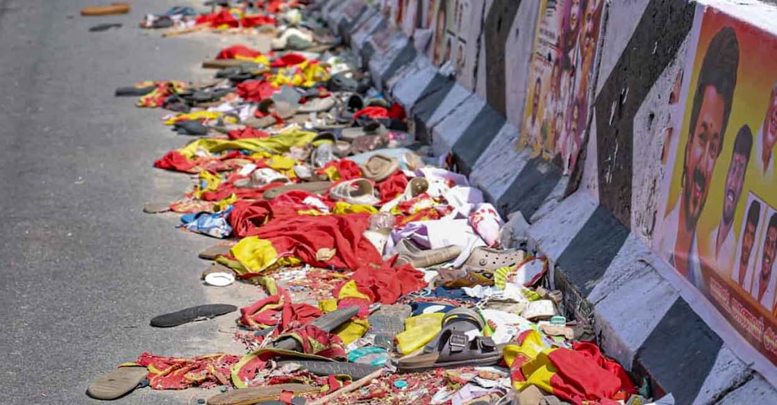 Karur stampede: TVK district secretary arrested; FIR blames Vijay for ‘deliberate delay’ | Tamil ...