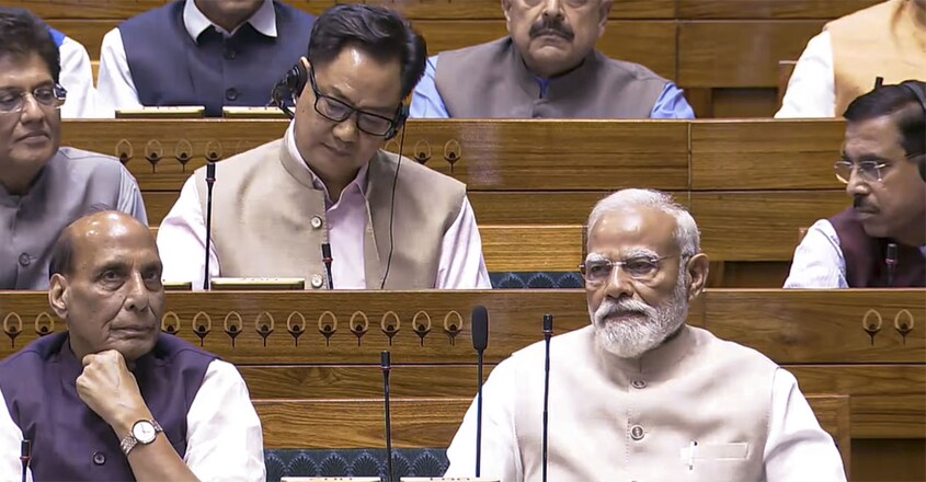 'Dreams of crushed, rights snatched': PM Modi attacks Opposition over ...