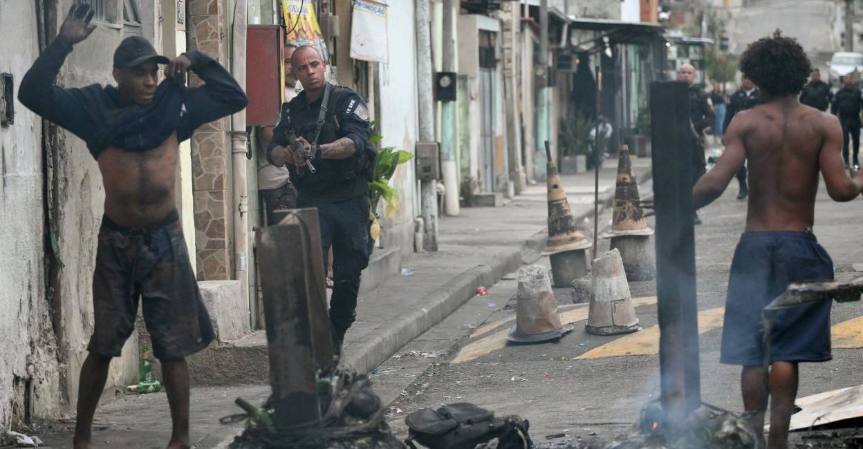 At least 64 killed in war-like drug raids in Brazil