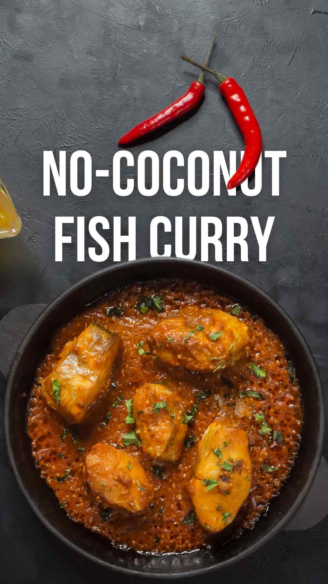Kerala fish curry without coconut | Easy no-thenga recipe with gravy