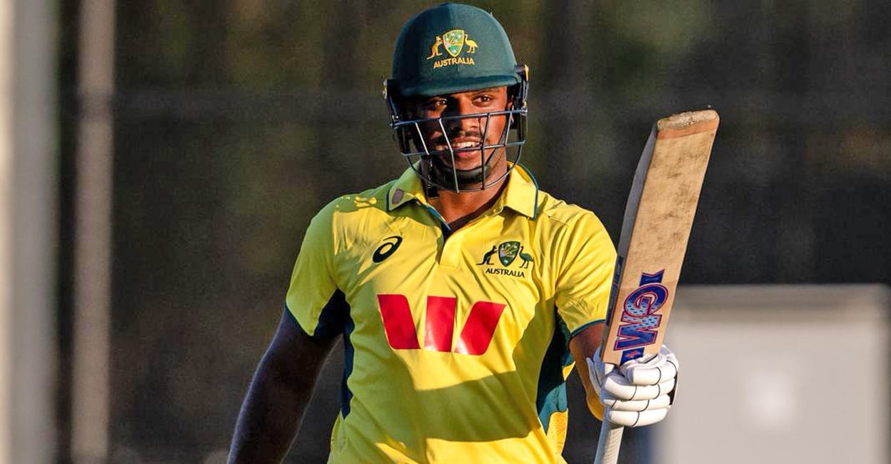 John James, the Malayali muscle in Australia's Under-19 Cricket World ...
