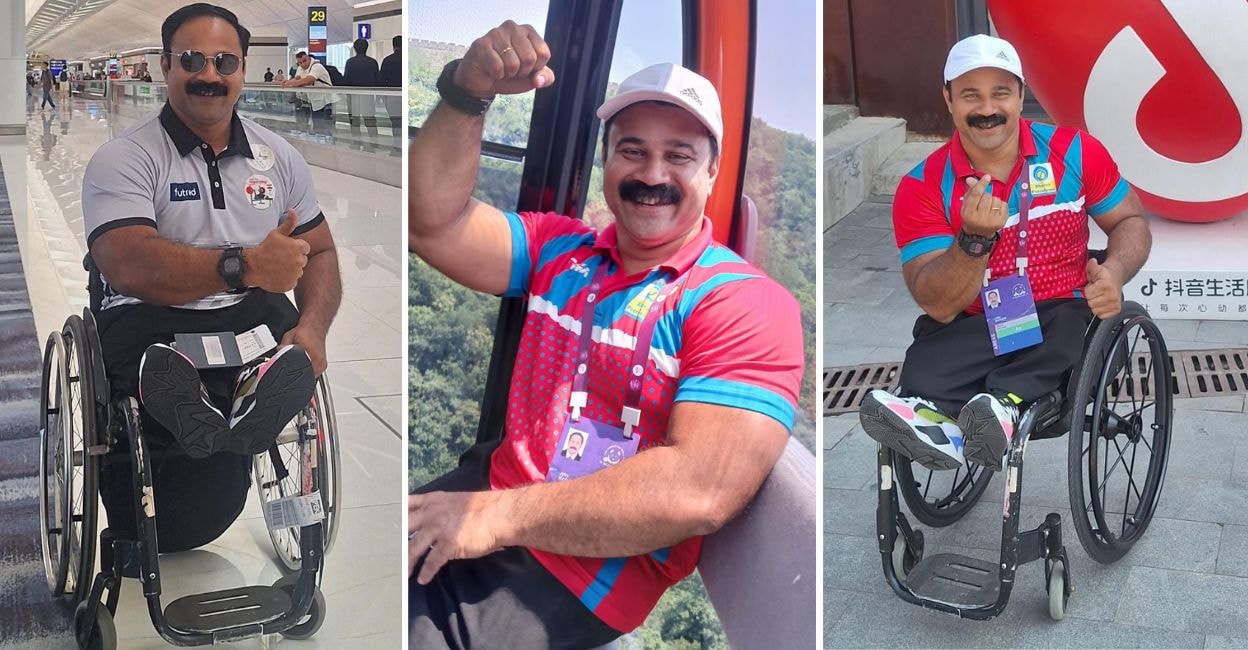 Joby Mathew: Kerala Superman hand-walks on the Great Wall of China and ...