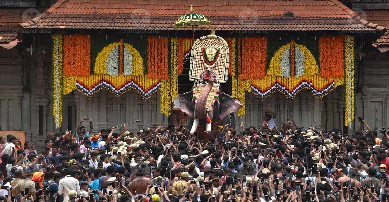 Thrissur Pooram festivities begin with ceremonial 'Vilambaram' | Kerala ...