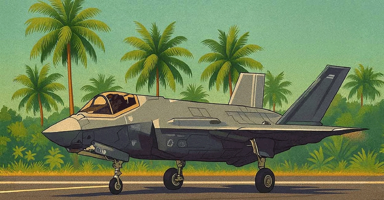 Kerala Tourism’s creative take on British F–35 B wins the internet ...