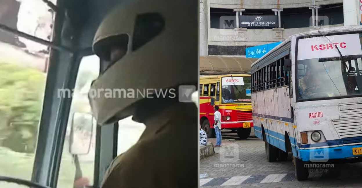 Bharat bandh: Kerala bus driver wears bike helmet while on duty ...