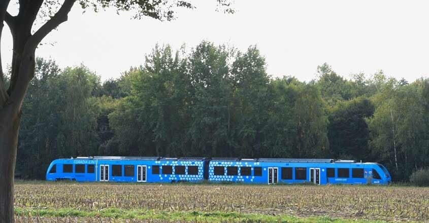 Germany rolls out world's first hydrogen train | Video | Train | Fast ...