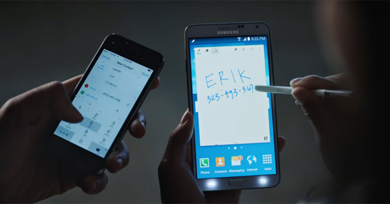 Samsung takes a potshot at Apple with 'growing up' video | iPhone X ...