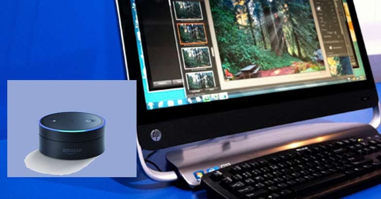 HP's new 'all-in-one' PC to come pre-installed with Alexa | Amazon ...