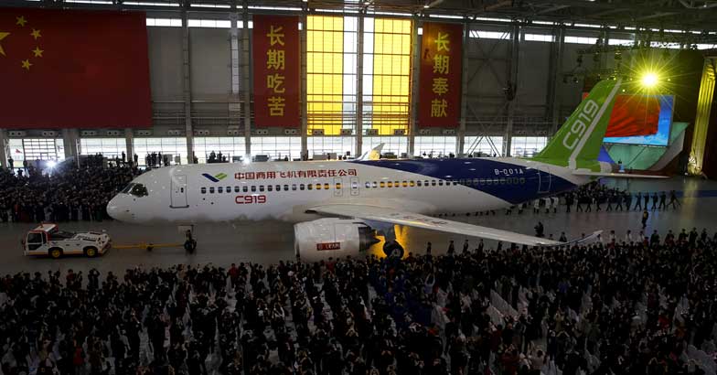 China's flying dreams get wings, to launch C919 jetliner | Business ...