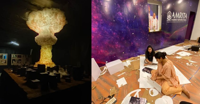 Students of Kochi's ASAS create atomic bomb explosion installation for ...