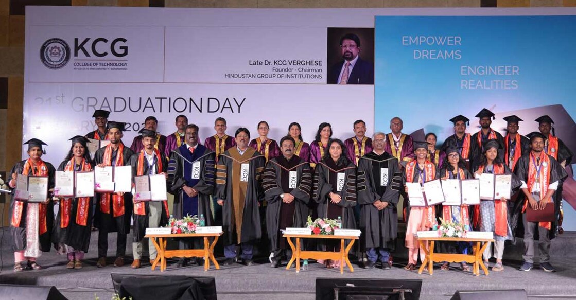 Chennai's KCG College of Technology hosts 21st Graduation Day