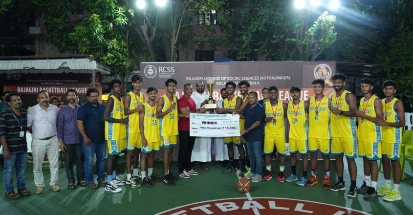 Rajagiri Basketball League: MOP Vaishnav College, Kerala Varma College ...