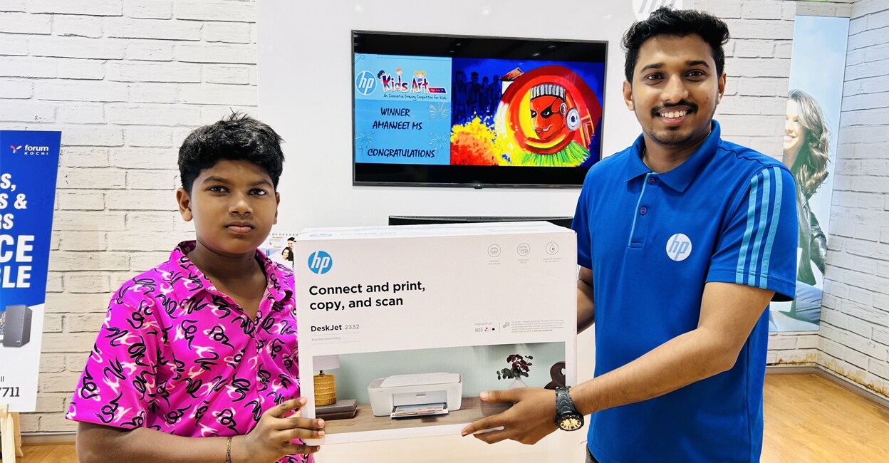 HP World sparks creativity at 4th annual "Kids Arts" event | Onmanorama