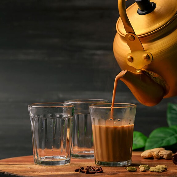 how to boil tea in milk