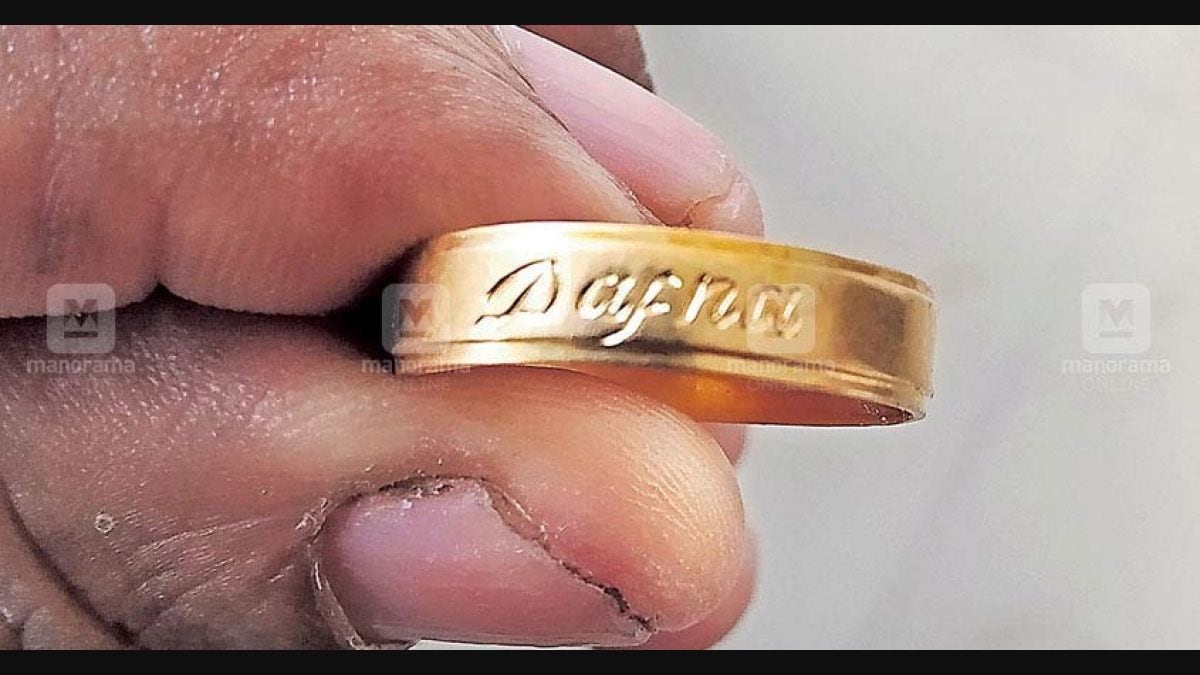 Man gets wedding ring back one year after he lost it in river Kerala News English Manorama