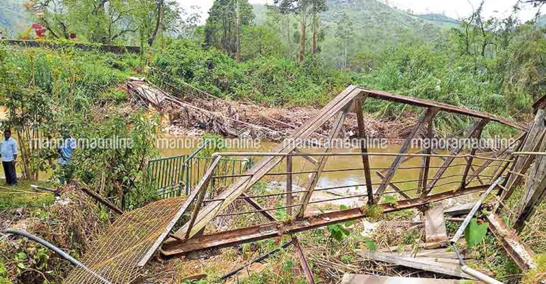 hanging bridge munnar