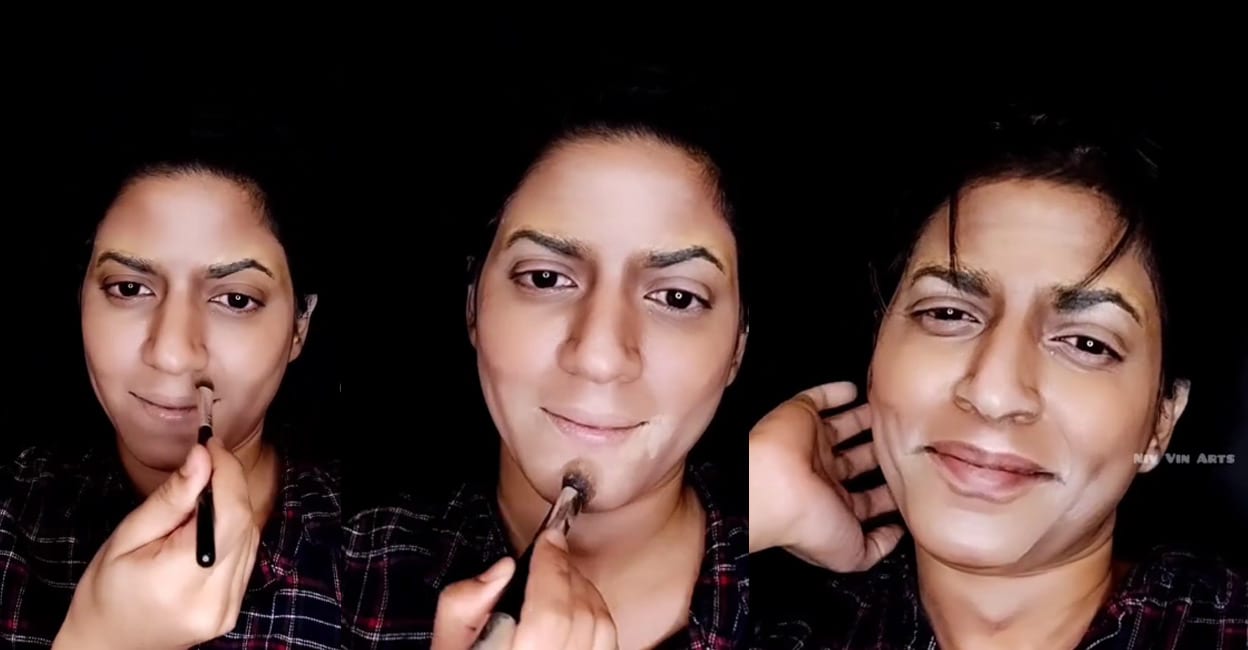 This UK-based Malayali transforms herself into celebrities with just ...