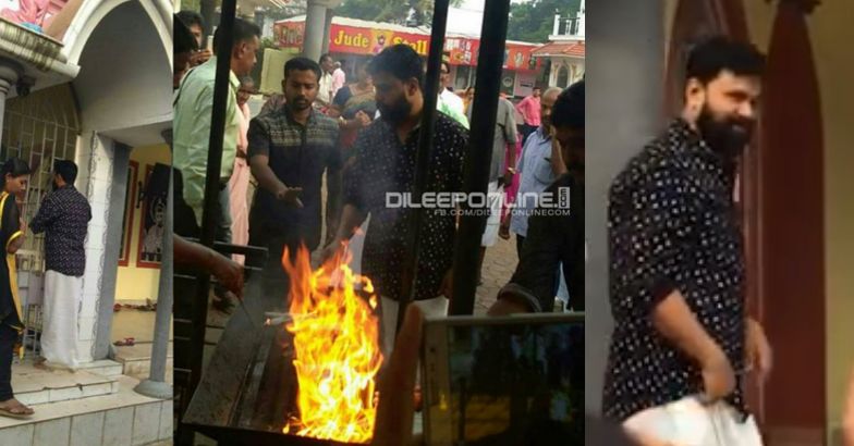 Walking the spiritual path: Dileep spotted attending Mass at Ettekkar ...