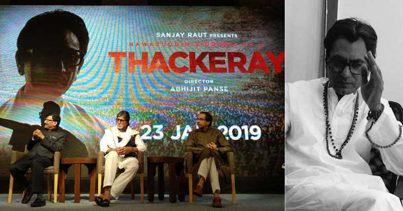 Nawazuddin Siddiqui to play Bal Thackeray, biopic launched | Thackeray ...