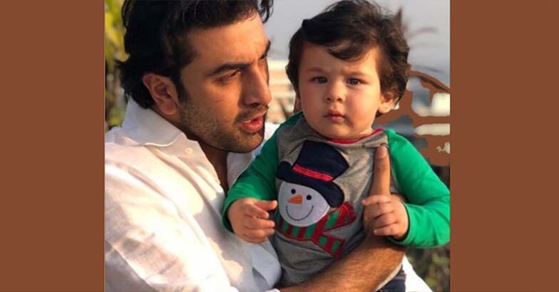 Ranbir Kapoor's pic with baby Taimur takes the Internet by storm