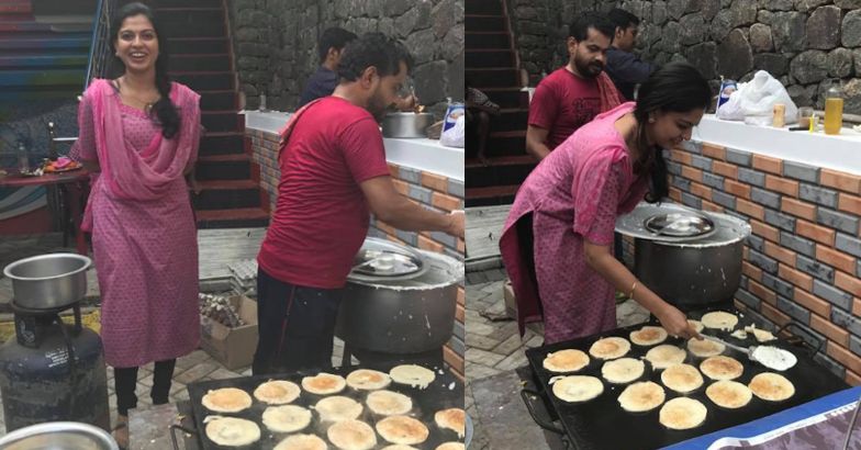 Actor Anusree turns a chef at location; inspiring, say fans | Anusree ...