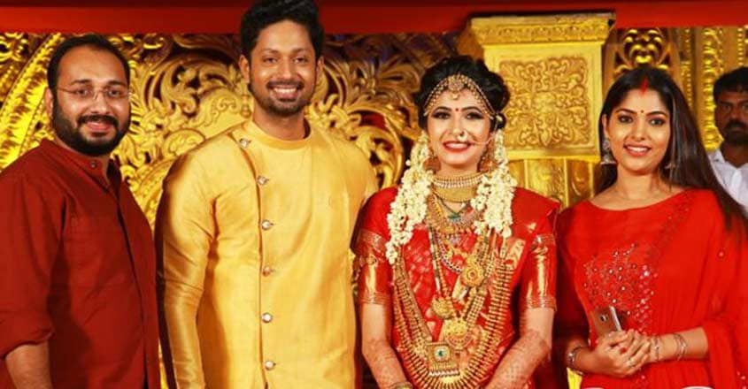 Vineeth Kumar Marriage Reception Photos