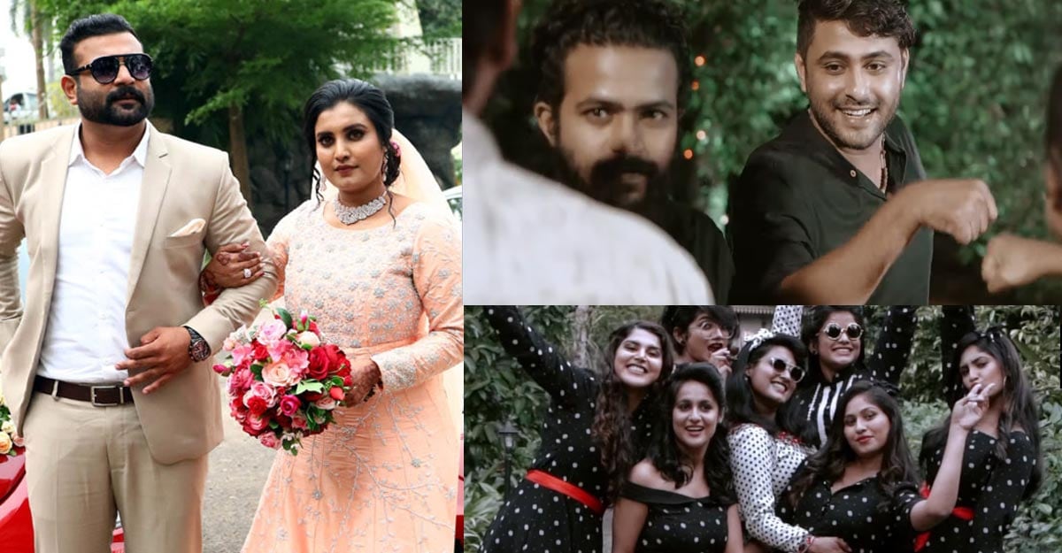 Actors Roshna Ann, Kichu Tellus tie the knot