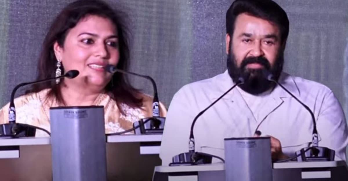 Suchitra wishes good luck as Mohanlal takes the giant step as a director