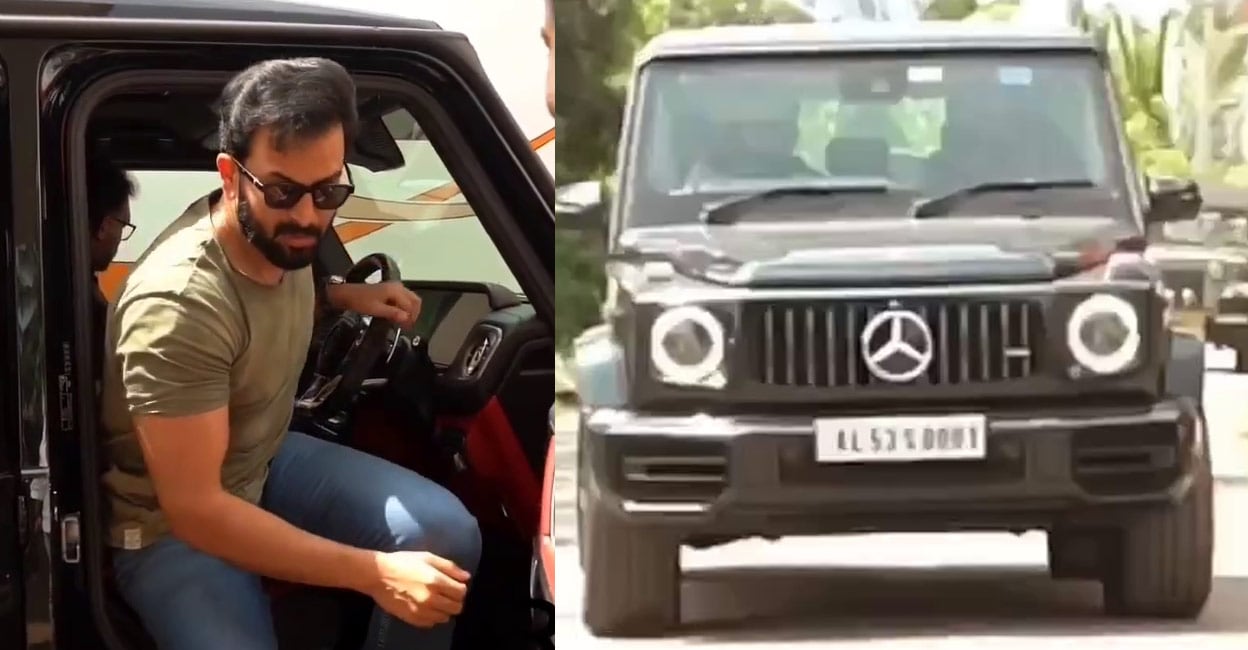 After Lamborghini Urus, Prithviraj now proud owner of Mercedes-Benz SUV ...