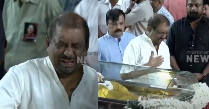 Mortal remains of actor-politician Innocent taken to Irinjalakuda for ...